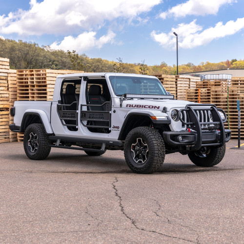 Aries Black Steel Grille Guard, Select Jeep Wrangler JL | BBDR 1053