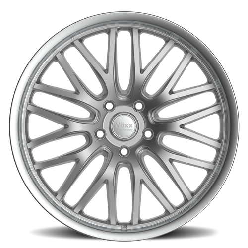 Vöxx Masi Wheels Rims 17x7.5 5x108 Silver W/ Mirror Machined Lip 40mm ...
