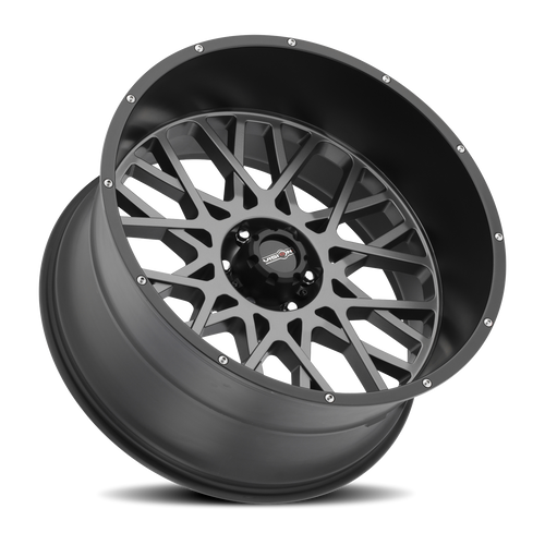 Vision Rocker 412 Wheels Rims 20x10 8x165.1 Anthracite With Satin Black ...
