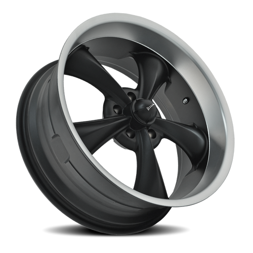 Ridler 695 Wheels Rims 18x9.5 5x120.65 Matte Black Machined 6mm | 695 ...