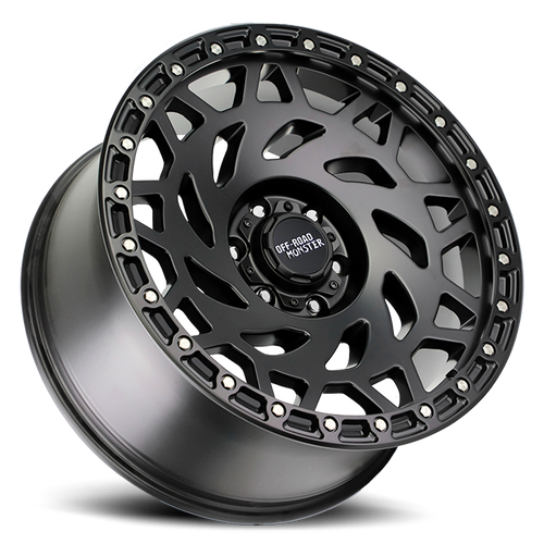 Off Road Monster M50 M50 Wheels Rims 17x9 5x127 Gloss Black W/ Black ...