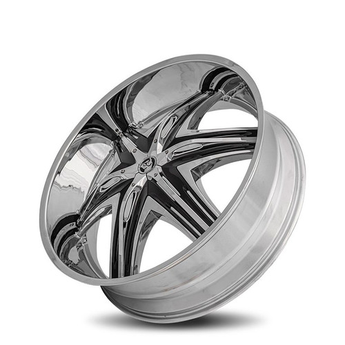 Diablo Elite 28x10 Chrome 30mm Blank Wheels | BB Wheels
