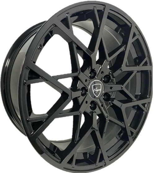 Elegance E009 Wheels Rims 20x8.5 5x114.3 Gloss Black 35mm | E009-051435GB