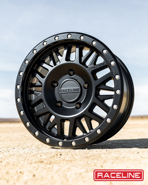 Raceline 951B Ryno Wheels Rims 18x9 8x170 Satin Black 18mm | 951B-89081+18