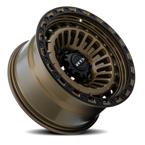 Rtx Moab Wheels Rims 17x9 6x139.7 Bronze With Satin Black Lip 0mm | 083098