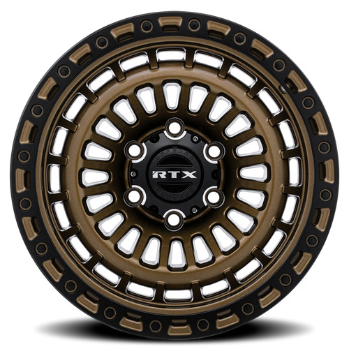 Rtx Moab Wheels Rims 18x9 6x135 Bronze With Satin Black Lip 0mm | 083100