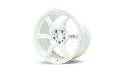 Gram Lights 57Dr Wheels Rims 15x8 4x100 Champion White 35mm | WGIE35AW