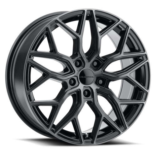 Liquid Metal Hawk Wheels Rims 18x8 5x120 Black Dark Tint 40mm | L40-8812BT