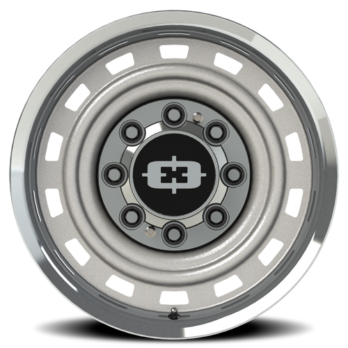 Vision 54 Cheyenne Wheels Rims 18x9 8x180 Silver W/ Machined Lip 12mm ...