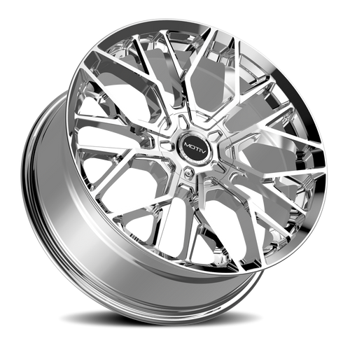 Motiv 441C 17x7.5 5x114.3/5x4.5 5x120 Chrome 40mm Wheels