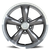 Vision Legend 5 142 Wheels Rims 17x7 5x114.3 Gunmetal With Machined Lip ...