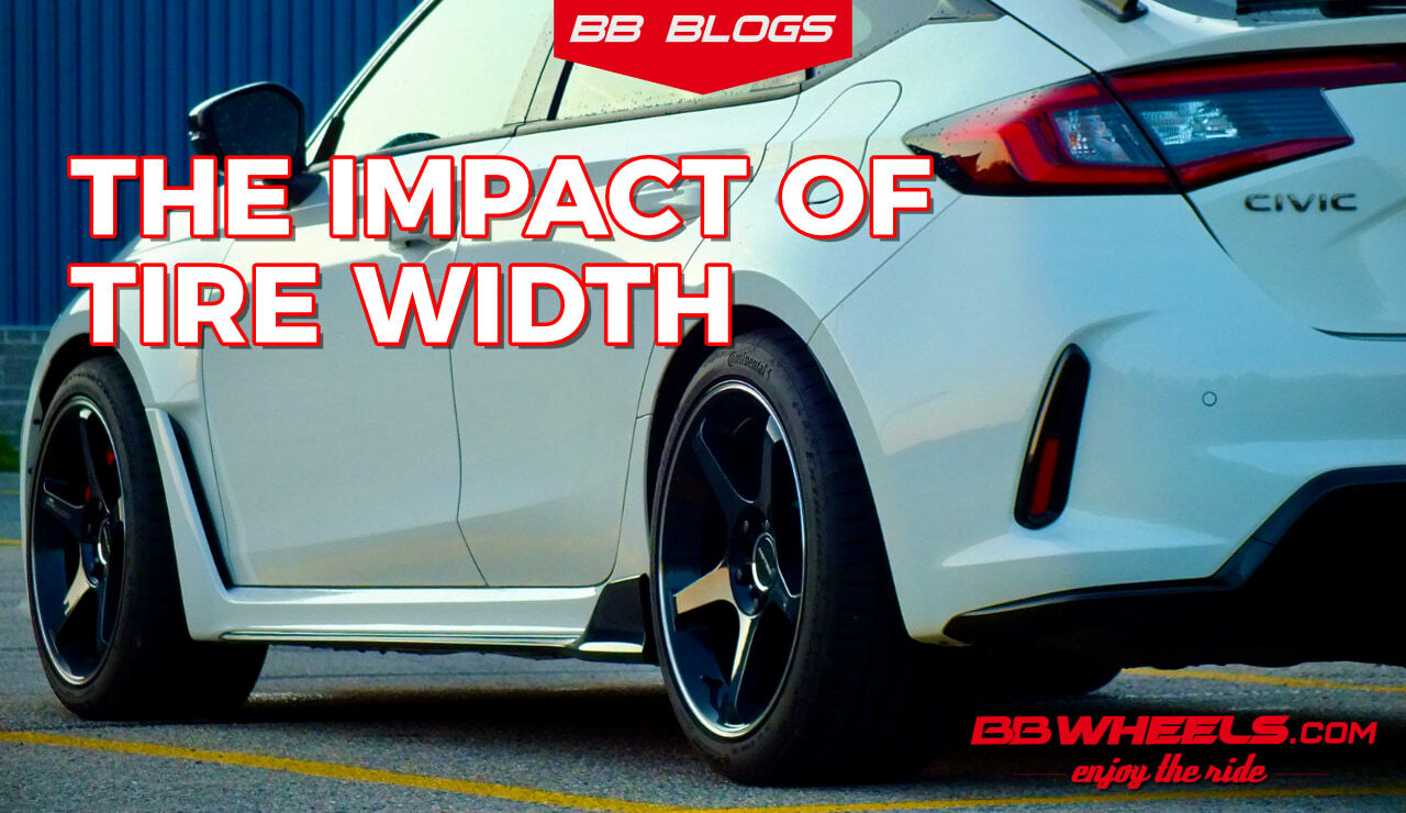 Wide Tires vs. Narrow Tires: Weighing the Pros and Cons for Optimal Vehicle Performance - BB Wheels