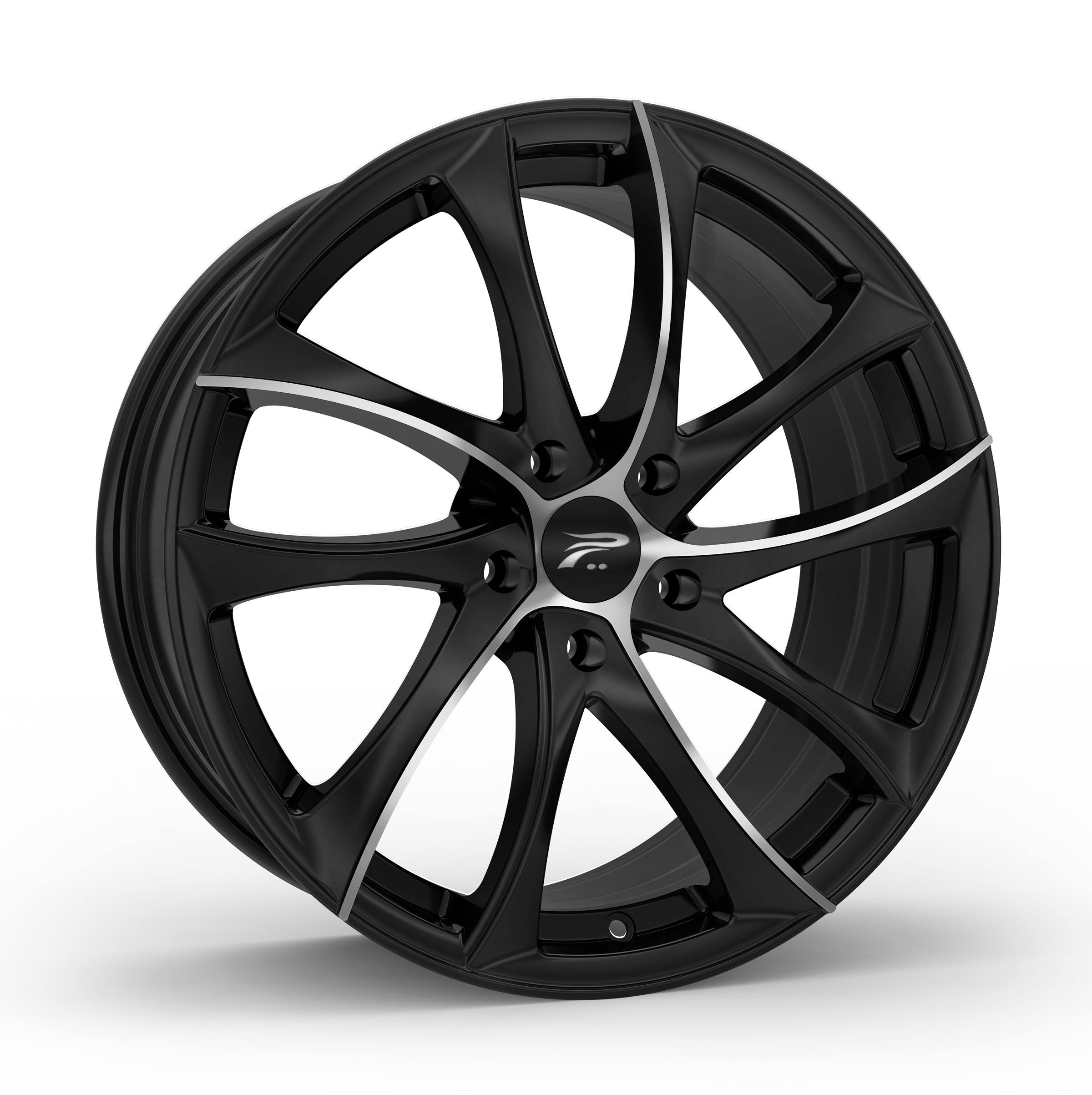 Platinum ® Gyro 438U Wheels Rims | Black & Machined Trim | FREE SHIPPING