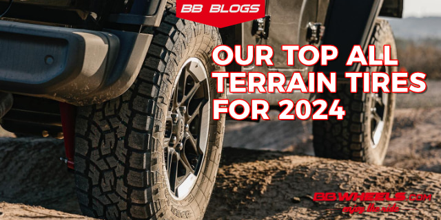Our Top All-Terrain Tire Picks for 2024 - BB Wheels