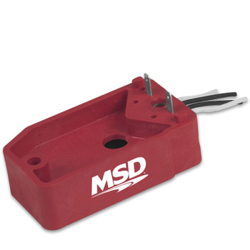 MSD Ignition Coil Interface Block GM Dual Tower style Coils Red | BCCX 8870
