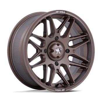Msa Offroad M52 Radar Atv Wheels Rims 16x7 4x137 Matte Bronze 10mm ...