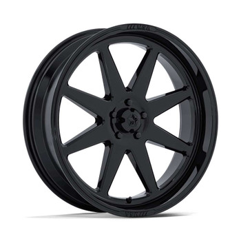 Msa Offroad M54 Spark Atv Wheels Rims 24x7 5x114.3 Gloss Black 0mm ...