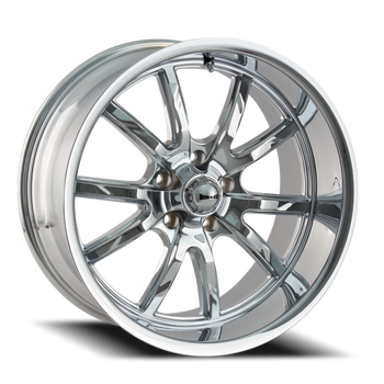 Ridler 650 Wheels Rims 20x8.5 5x114.3 Chrome 0mm | 650-2865C