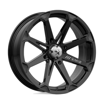 Msa Offroad M12 Diesel 18x7 4x156 Gloss Black 10mm Wheels