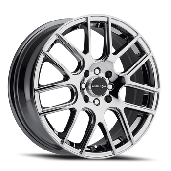 Vision Cross 426 Wheels Rims 16x7 4x100 4x114.3 Chrome 38mm | 426H6703C38