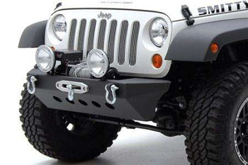 Smittybilt | 76743 | SRC Classic Front Bumper Black | Jeep Wrangler ...