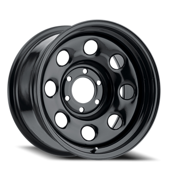 Vision Soft 8 85H 15x7 6x139.7/6x5.5 Gloss Black -6mm Wheels