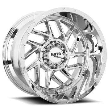 Moto Metal Mo985 Breakout 16x8 6x139.7 Chrome -6mm Wheels