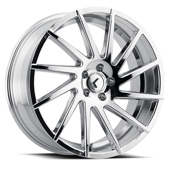 Kraze Kr181 Spinner 18x8 5x114.3/5x4.5 Chrome 40mm Wheels