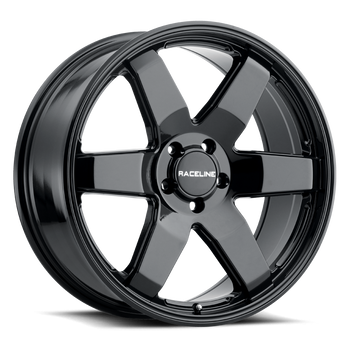 Raceline 942B Addict 20x9 5x150 Gloss Black 18mm Wheels