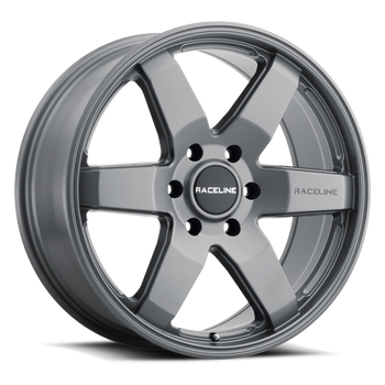 Raceline 942Gs Addict Wheels Rims 20x8.5 5x139.7 Grey 15mm | 942GS-28555+15