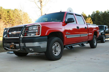 Fab Fours J1017B Side Step Bare Raw Steel GMC Sierra 2500 HD
