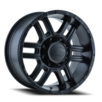 Ion 179 Wheels Rims 17x8 5x139.7 Matte Black 10mm | 179-7885MB