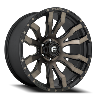 Fuel D674 Blitz Wheels Rims 18x9 6x135 Matte Black Machined With Double ...