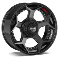 22" 6x5.5 (6x139.7) Wheels Rims | Chrome, Black | Free Ship