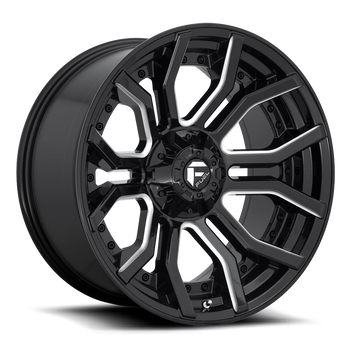 Fuel D711 Rage Wheels Rims 20x10 8x180 Gloss Black Milled -18mm ...