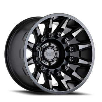 Black Rhino Mission Wheels Rims 17x8.5 6x139.7 Matte Black W/ Machined ...