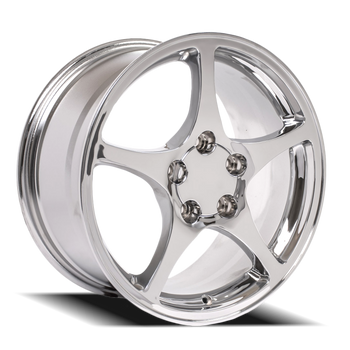 Oe Wheels Cv05 17x8.5 5x120.65/5x4.75 Chrome 58mm Wheels