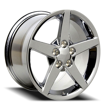 Oe Wheels Cv06A 17x8.5 5x120.65/5x4.75 Chrome 56mm Wheels