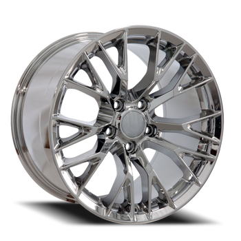 Oe Wheels Cv22 17x9.5 5x120.65/5x4.75 Chrome 54mm Wheels