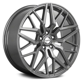 Shift H33 Spring Wheels Rims 20x8.5 Blank Custom Drilled Gunmetal 35mm ...