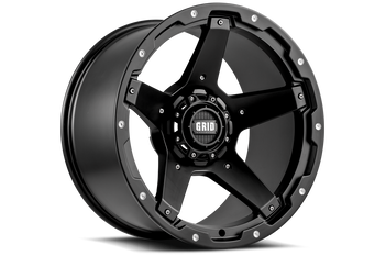 Grid Gd04 Wheels Rims 20x9 5x150 Matte Black -12mm | GD04-20090550B-110