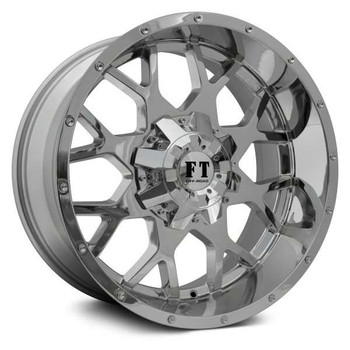 Full Throttle Ft0151 Wheels Rims 18x9 5x139.7 5x150 Chrome -12mm ...