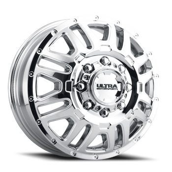 Ultra 003Fc Hunter 17x6.5 8x210 Chrome 129mm Wheels