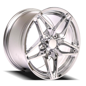 Oe Wheels Cv31 18x10.5 5x120.65/5x4.75 Chrome 56mm Wheels
