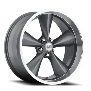 Boyd Coddington Bc1Gm Junkyard Dog Wheels Rims 18x8 5x120.65 Gunmetal W ...