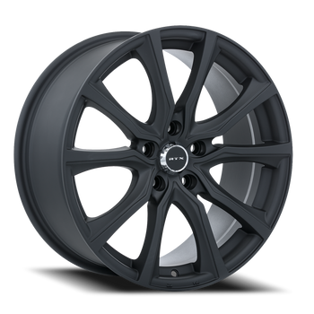 Rtx Contour Wheels Rims 17x7.5 5x110 Matte Black 38mm | 081526