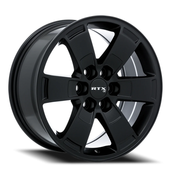 Rtx Denver Wheels Rims 17x8 6x120 Satin Black 30mm | 082229