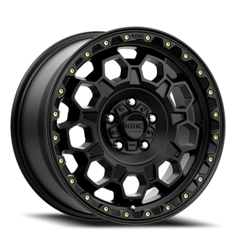 Kmc Km545 Trek 17x9 5x150 Satin Black 18mm Wheels