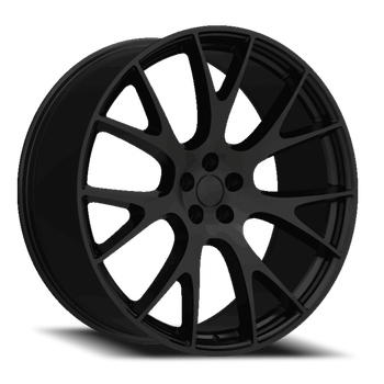 Replica 218 Wheels Rims 24x10 5x115 Matte Black 13mm | REP218-24164MF