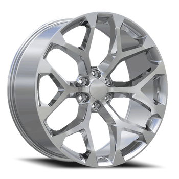 Replica 348 26x10 6x139.7/6x5.5 Chrome 31mm Wheels | BB Wheels